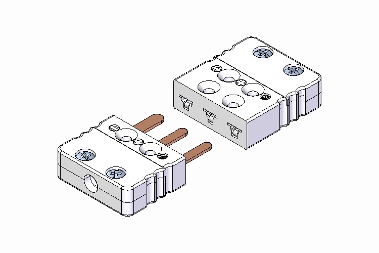 BW Style Industrial Beaded Thermocouple 8GA, 14GA, 20GA Dual ...